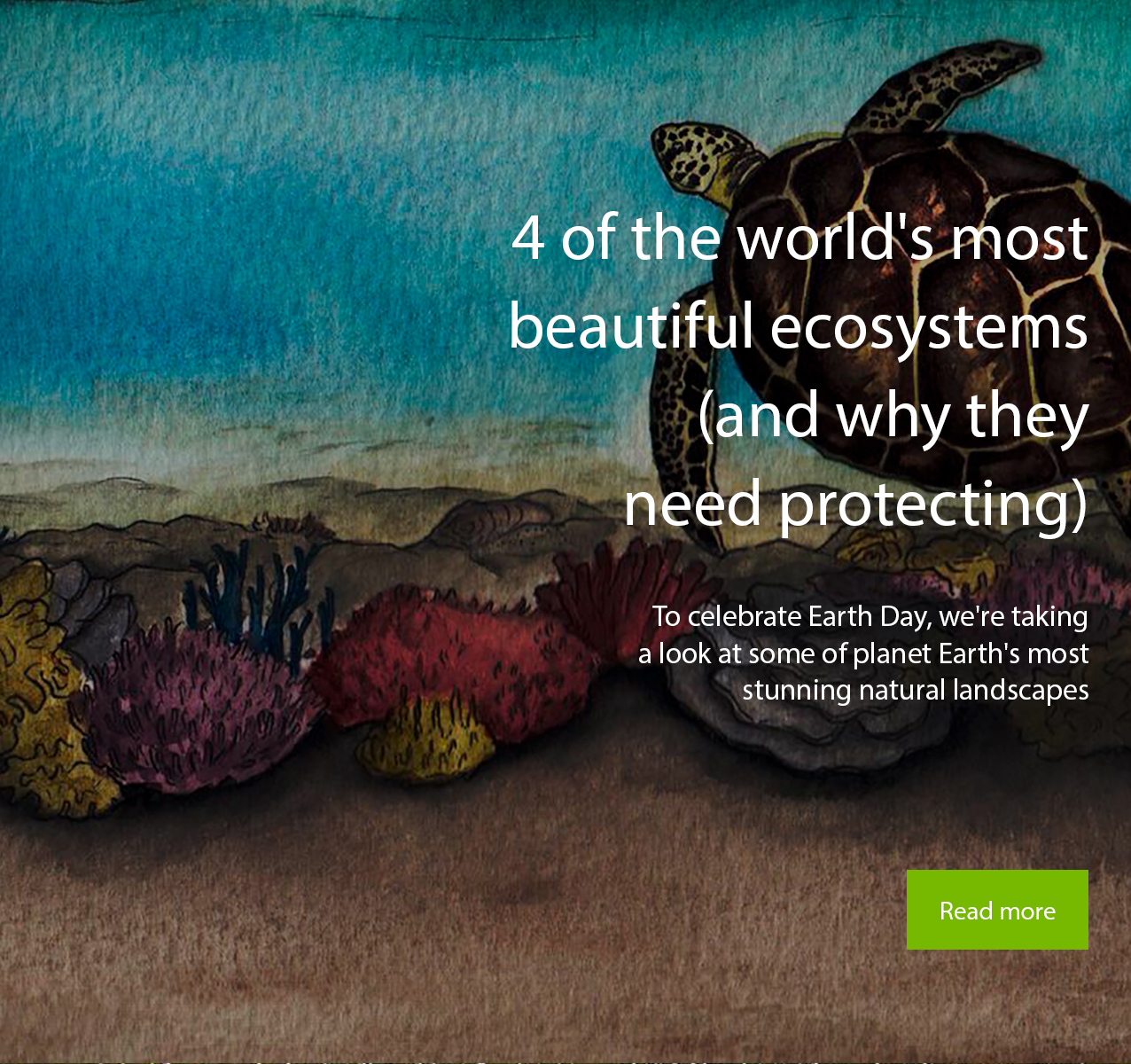 G Adventures EU: The world's most beautiful ecosystems | Milled
